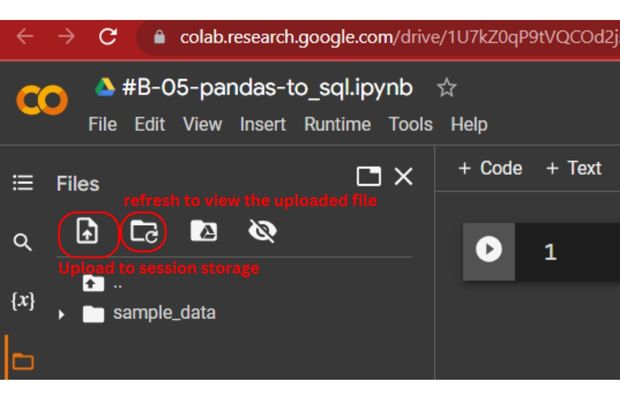 Read And Write To SQLite Database Table From Pandas DataFrame To sql In Google Colab Platform