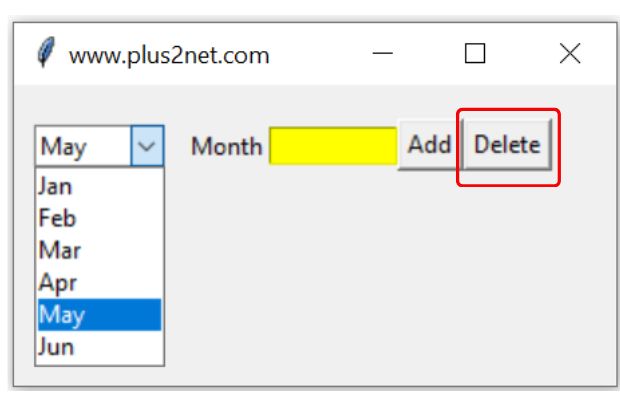 Python Tkinter Gui Combobox Adding Options And Setting Default Value 