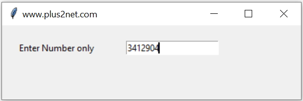 Python Tkinter Input Validation