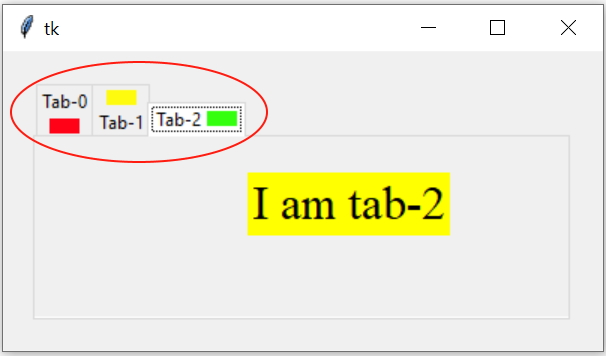 Tab Option Image And Compound To Align And Show Image